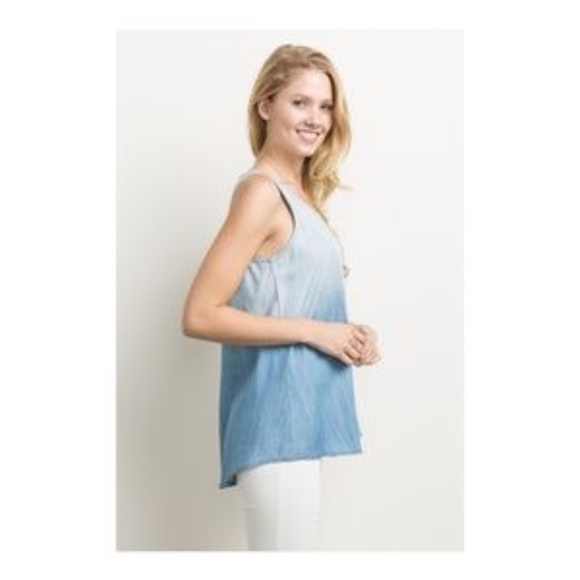 Mystree | Tops | Mystree Tencel Denim Swing Top | Poshmark